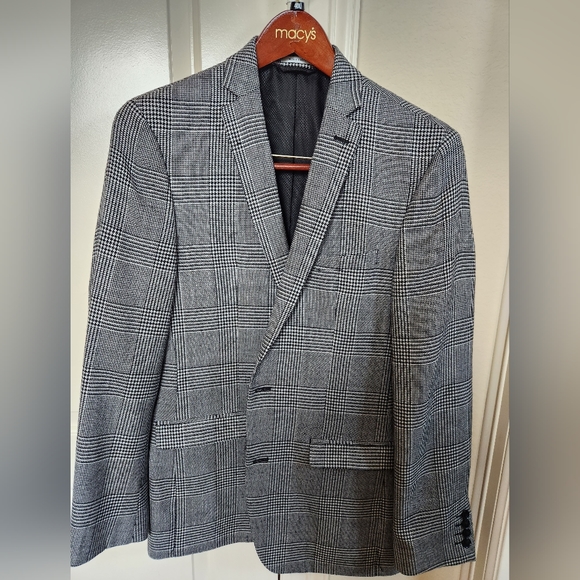Bar III | Suits & Blazers | Mens Grey And Black Bar Iii Sport Coat ...